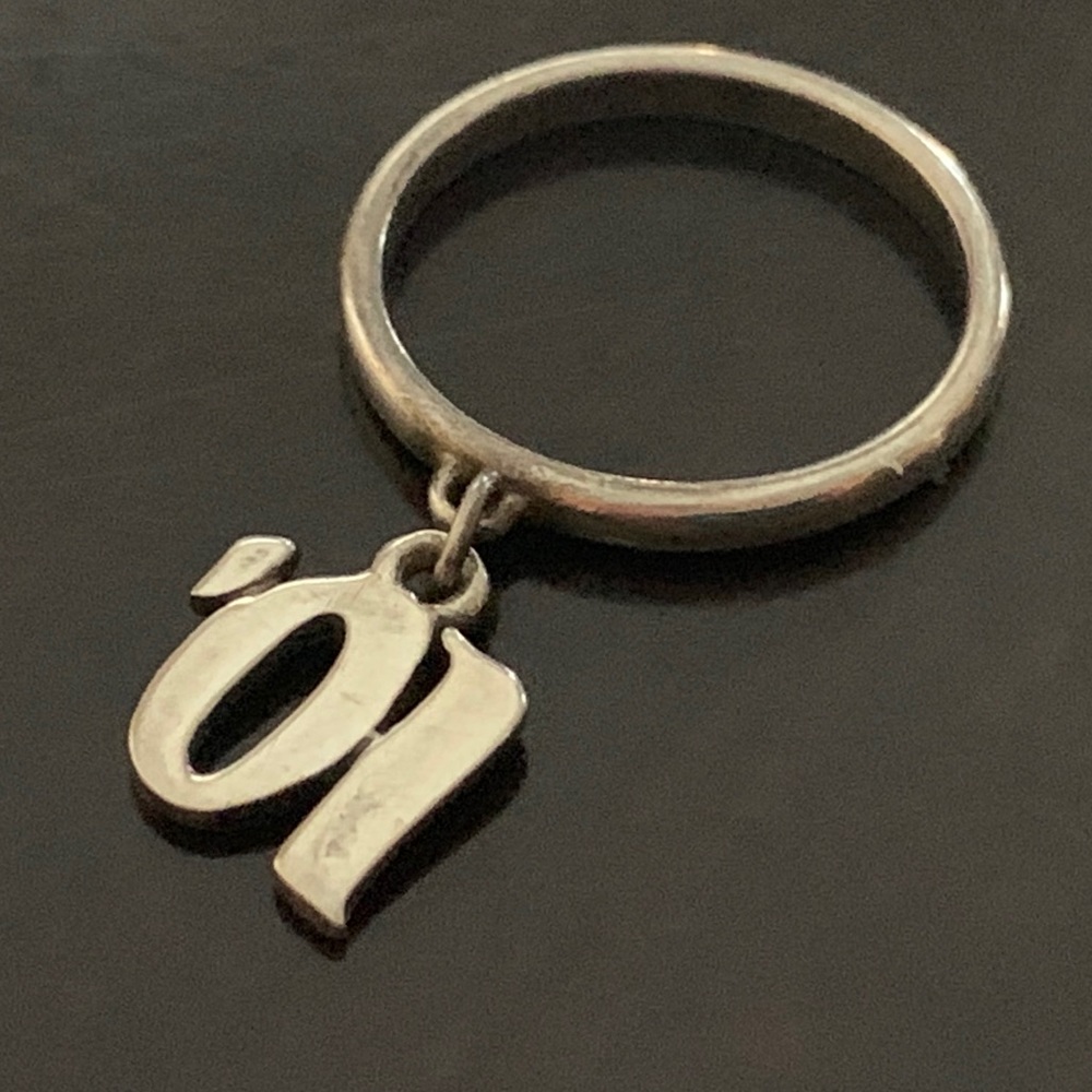 James Avery’01 Class Of 2001 Charm & Ring Rare - Gem